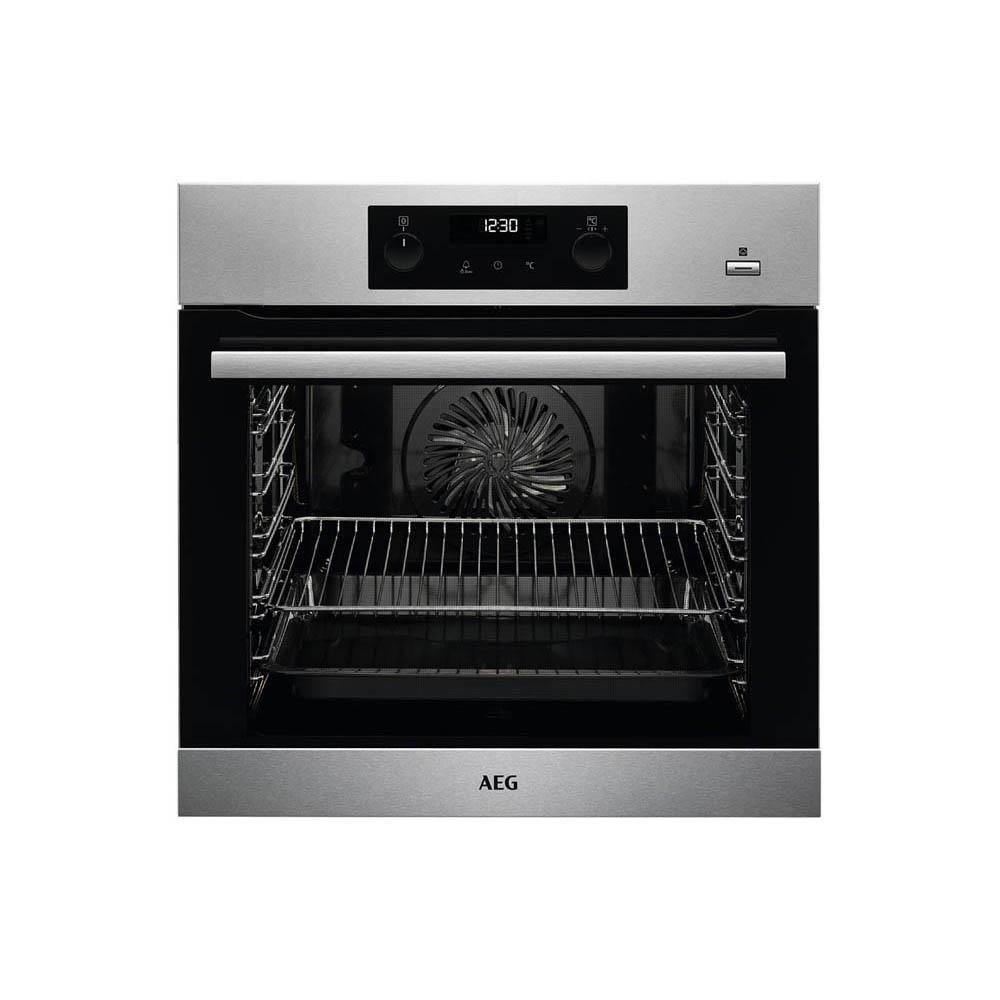 AEG BEK355020M Built In Single Electric Oven with PlusSteam - Stainles