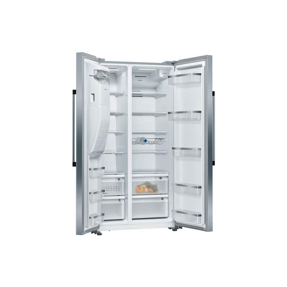 Neff N70 KA3923IE0G Freestanding Frost Free American Fridge Freezer