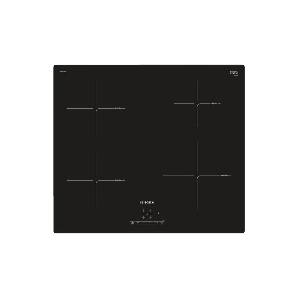 Bosch Serie 4 PUE611BB1E 60cm Induction Hob - Black