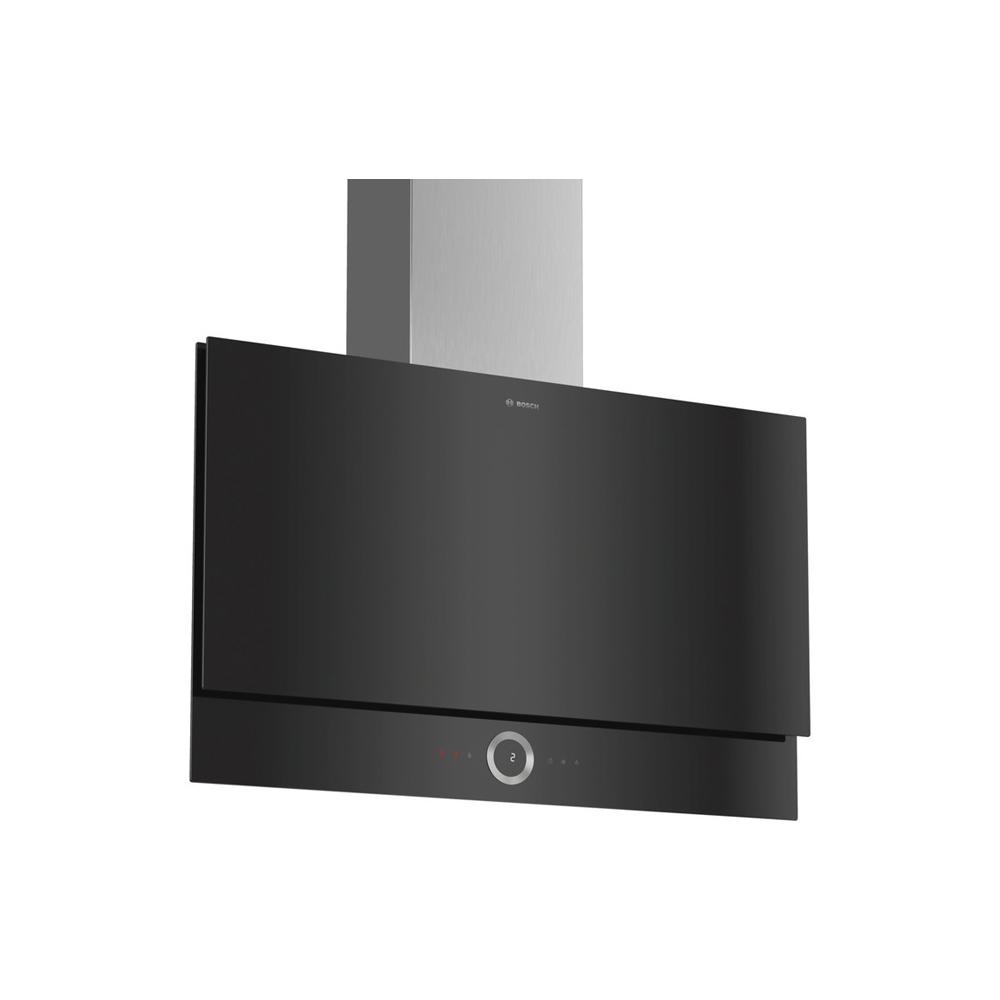 Bosch Serie 8 DWF97RV60B 90cm Flat Slim Designer Chimney Hood - Black