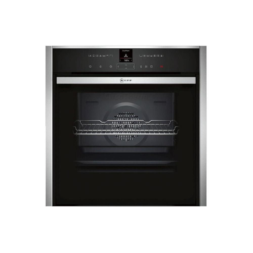 Neff N70 B57VR22N0B Built In Single Slide&Hide® Pyrolytic Oven wit