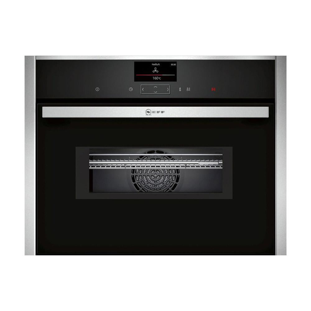 Neff N90 C17MS32H0B Built In Compact Oven & Microwave - Stainless Stee