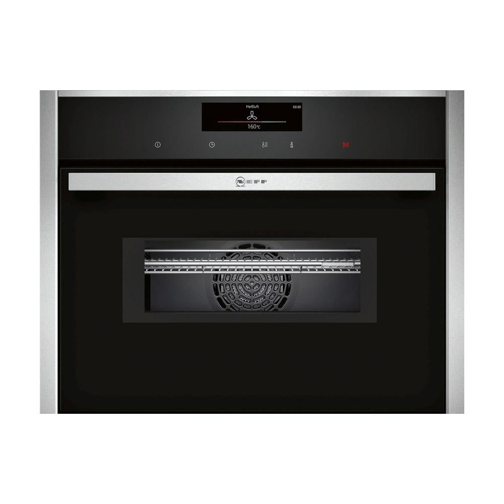 Neff N90 C28MT27H0B Built In Compact Pyrolytic Oven & Microwave - Stai