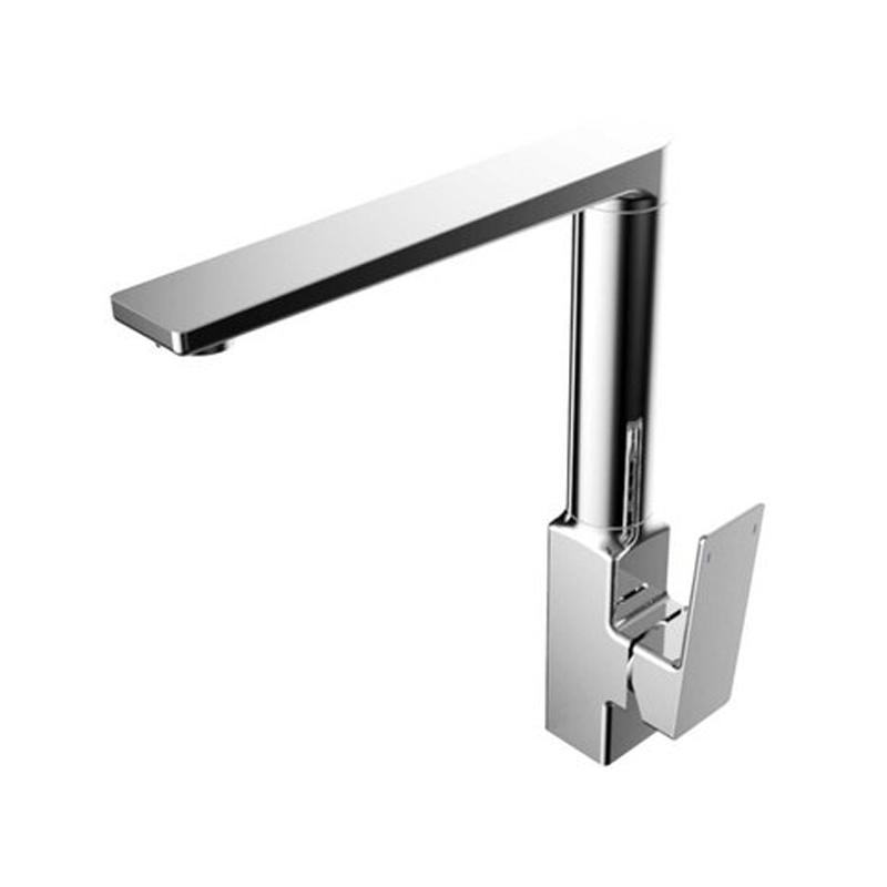 RAK Square Kitchen Sink Mixer Tap - Side Lever